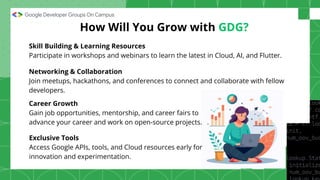 google developers groups on campus Info Session Pitch Deck | PDF