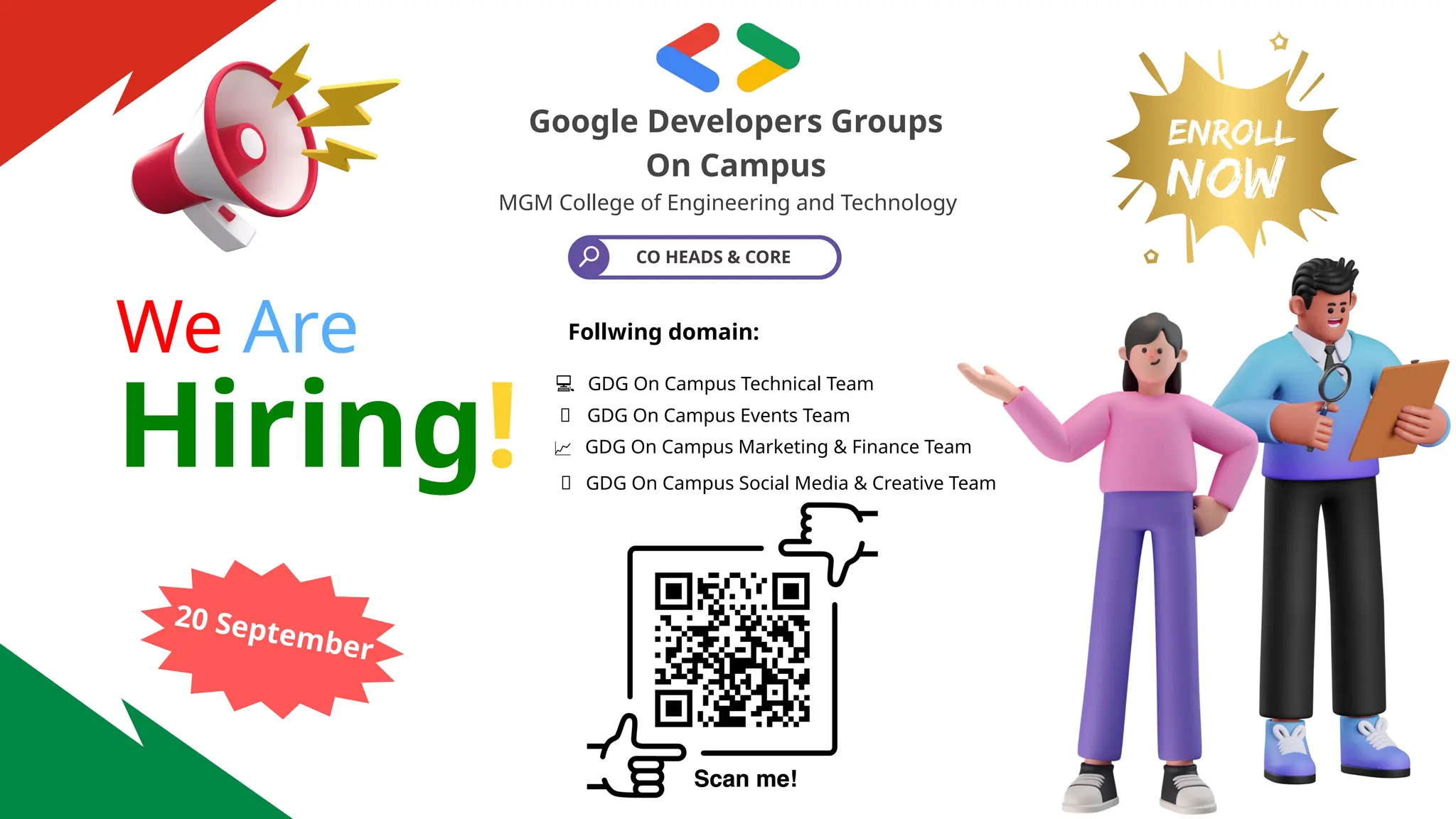 Google Developer Group(GDG) On Campus Info Session PPT 2024 | PPTX