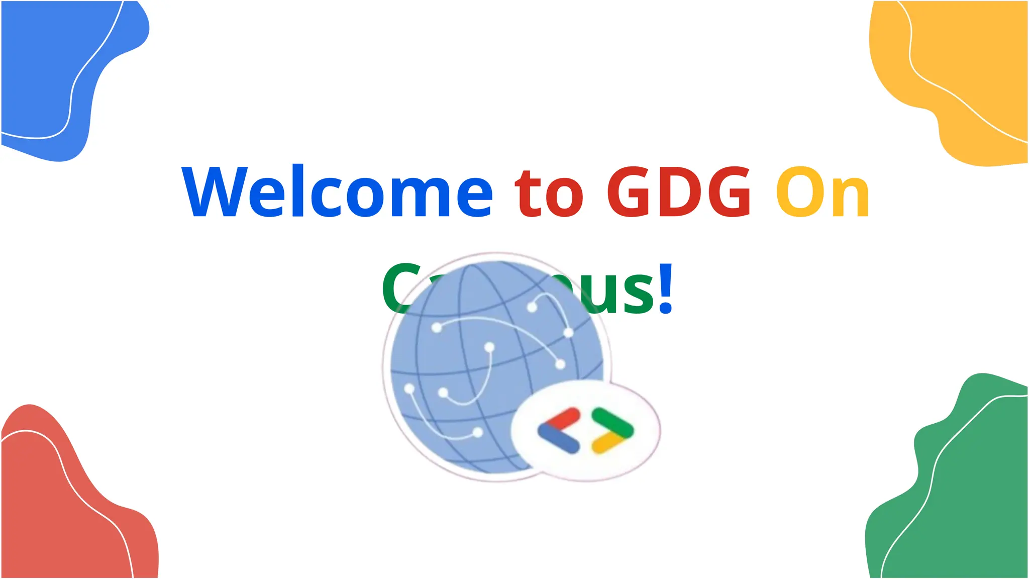 Google Developer Group(GDG) On Campus Info Session PPT 2024 | PPTX