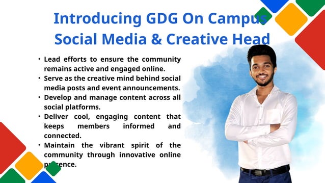 Google Developer Group(GDG) On Campus Info Session PPT 2024 | PPTX