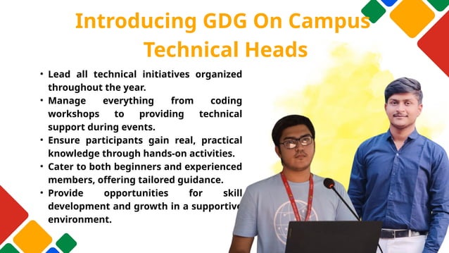 Google Developer Group(GDG) On Campus Info Session PPT 2024 | PPTX