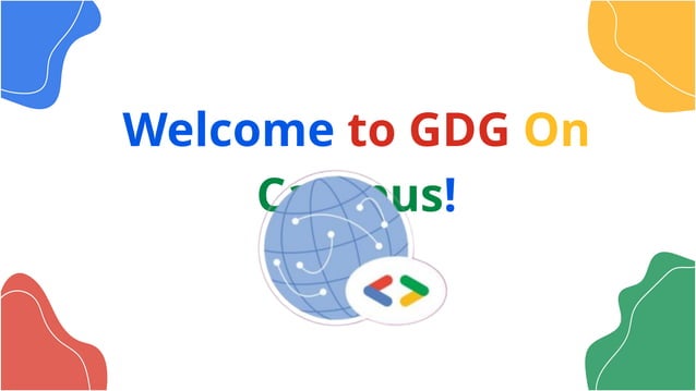 Google Developer Group(GDG) On Campus Info Session PPT 2024 | PPTX