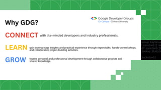 GDG Intro_GDGonCampusChitkaraUniversitypdf | PDF | Web Development ...