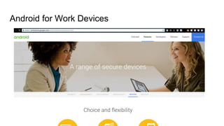 Overview of Android for Work | PDF | Operating Systems | Computer ...