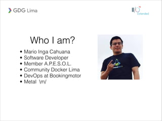 GDG Lima - Docker Compose | PDF | Operating Systems | Computer Software and Applications