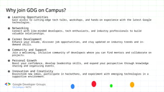 Google Developer Groups on Campus: NCTU Info Session | PPTX | Social ...