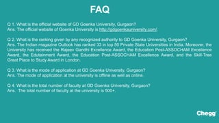 G d goenka university [gdgu], gurgaon | PPTX