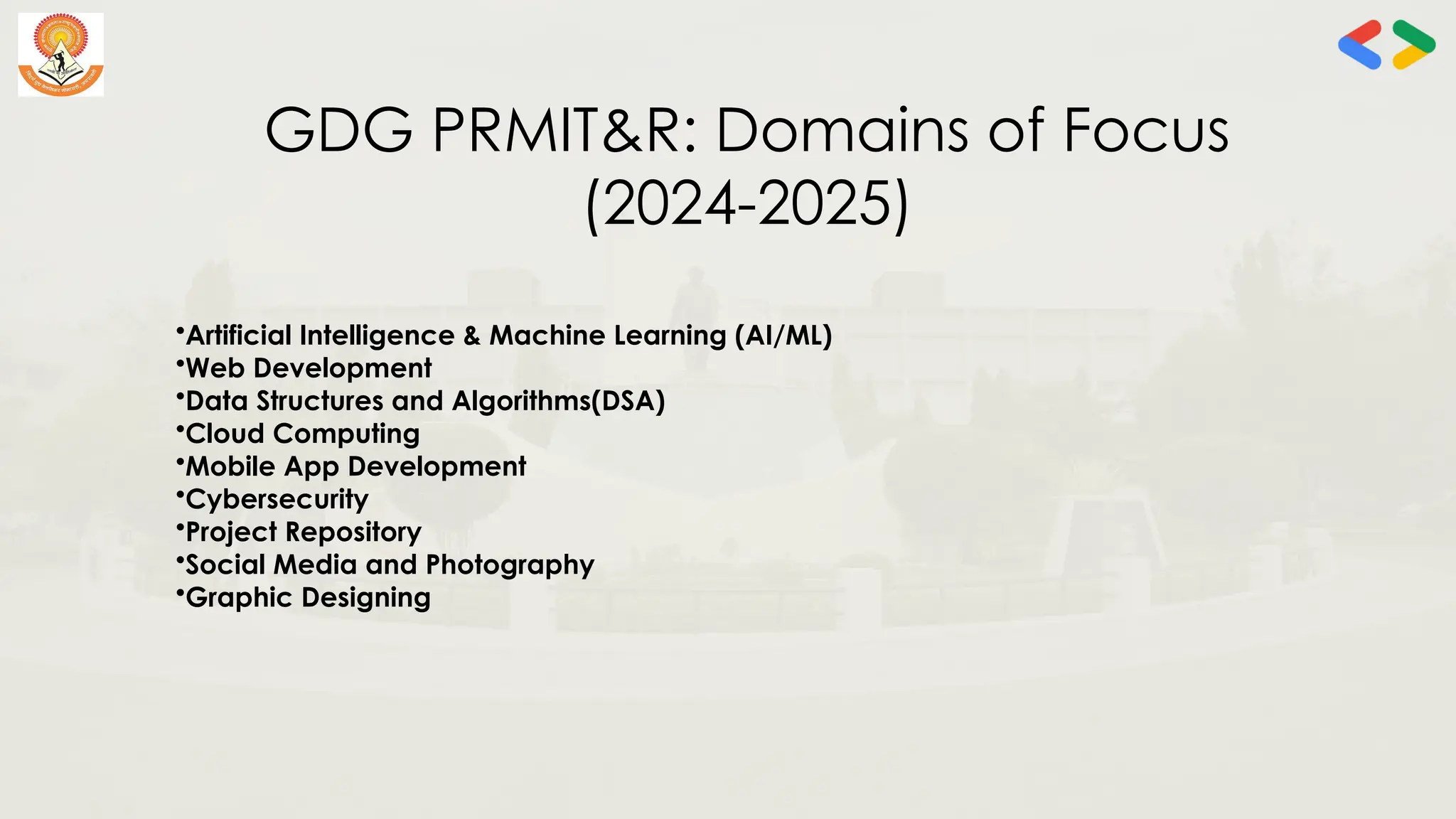 GDG ON Campus-PRMIT&R basics development- Copy.pptx