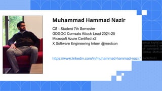 GDG On Campus Comsats Attock Kickoff and Networking event.pptx