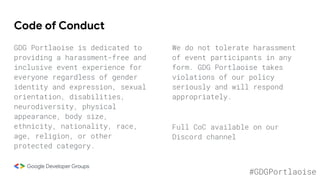 GDG Portlaoise Launch Event Presentation | PPT