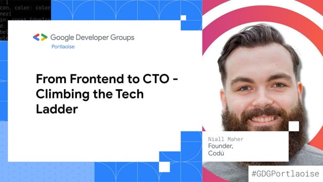 GDG Portlaoise Launch Event Presentation | PPT