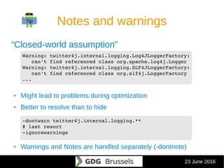 ProGuard / DexGuard Tips and Tricks | PDF