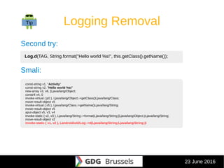 ProGuard / DexGuard Tips and Tricks | PDF