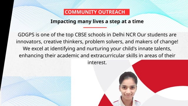GDGPS: Explore the Top CBSE Schools Education in Gurgaon | PPT