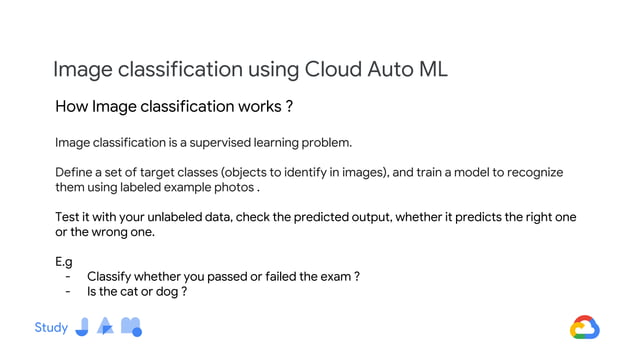 Google Cloud Study Jams, Machine learning API's | PPT