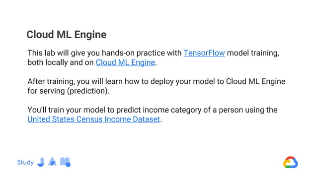 Google Cloud Study Jams, Machine learning API's | PPT