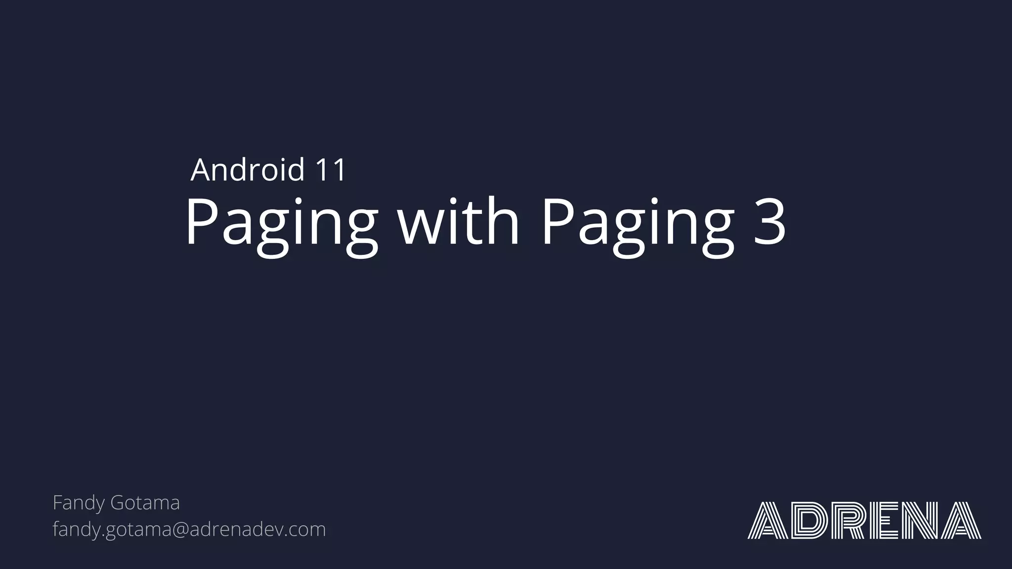 Paging using Paging 3 | PDF