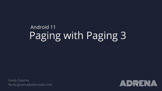 Paging using Paging 3 | PDF