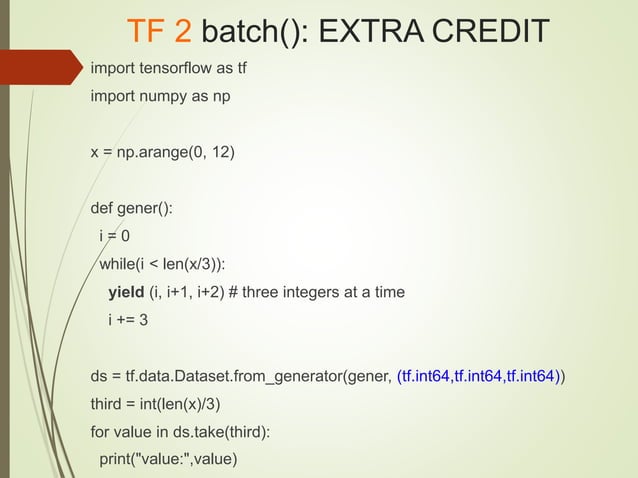 Introduction to TensorFlow 2 and Keras | PPT