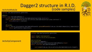 Android App Architecture with modern libs in practice. Our way in R.I.D., Sergey Grechukha | PPT