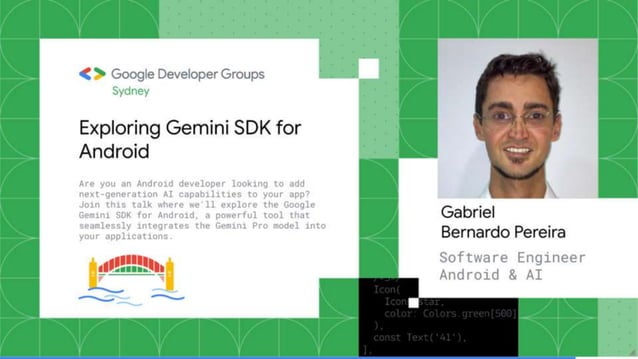 Exploring Google Gemini AI SDK for Android | PPT