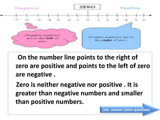 Programed instructional material:Integers | PPTX