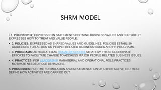 Shrm presentation ppt | PPT