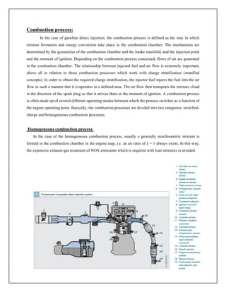 Case study on Gasoline direct Injection engine | PDF