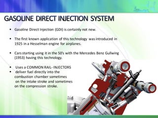 Gasoline Direct Injection System (GDI) for euro 6 | PDF