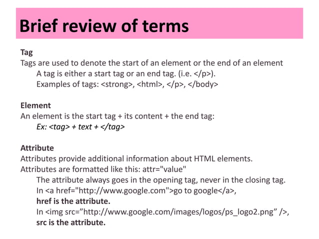Girl Develop It Cincinnati: Intro to HTML/CSS Class 2 | PPT