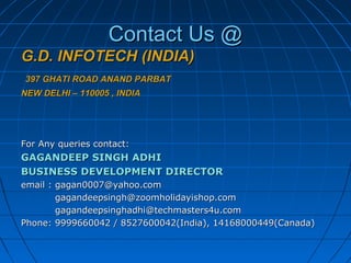 G.D. INFOTECH (INDIA) | PPT