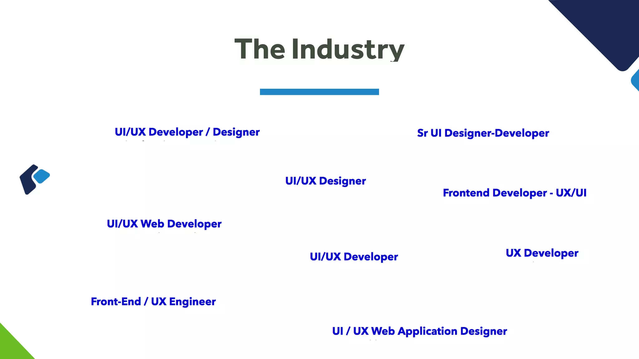 UX, UI, and Front-End...what's the difference? | PPT