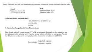 Gender related Development Index (GDI) | PPTX