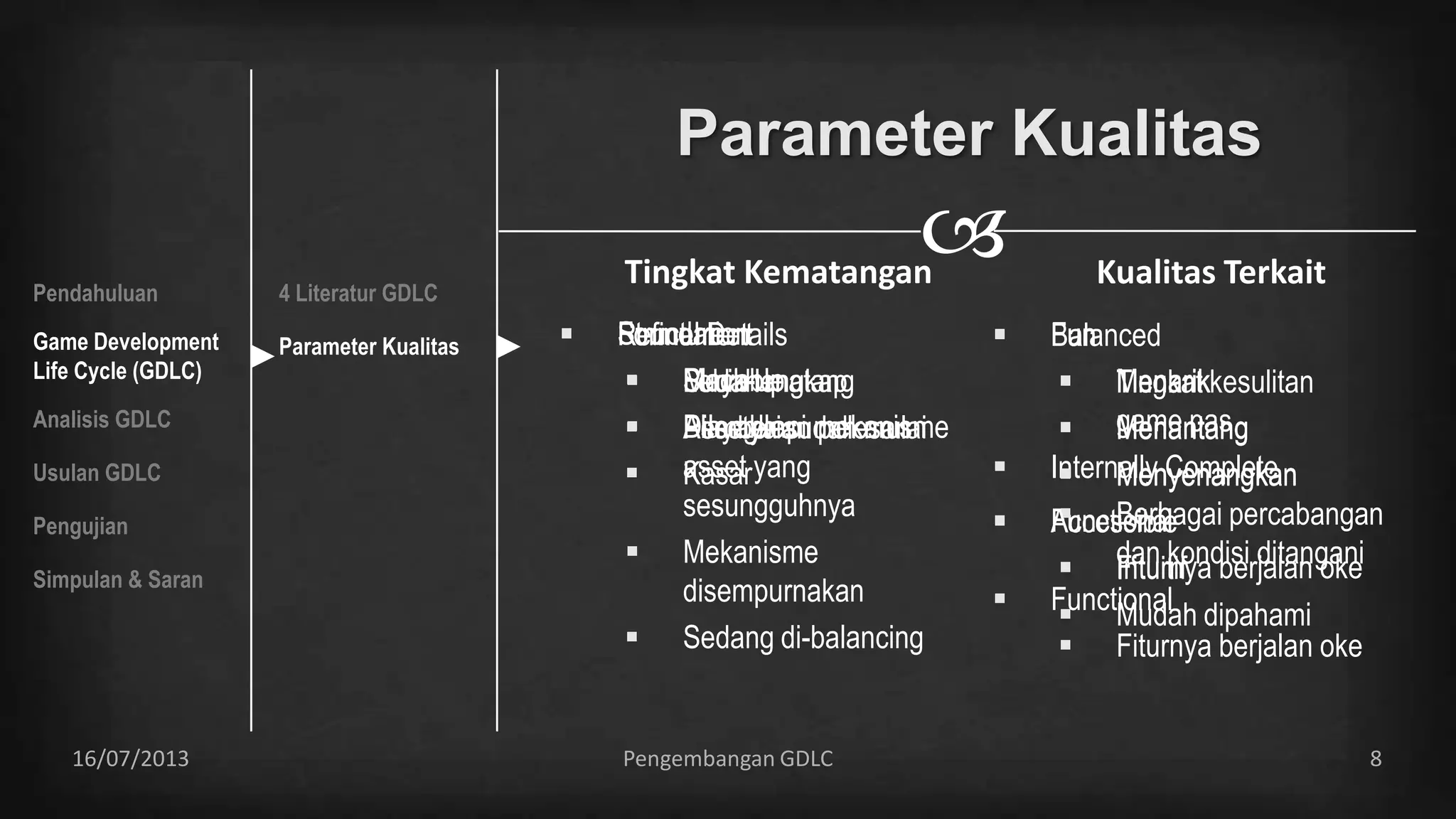 Game Development Life Cycle Guidelines | PPTX