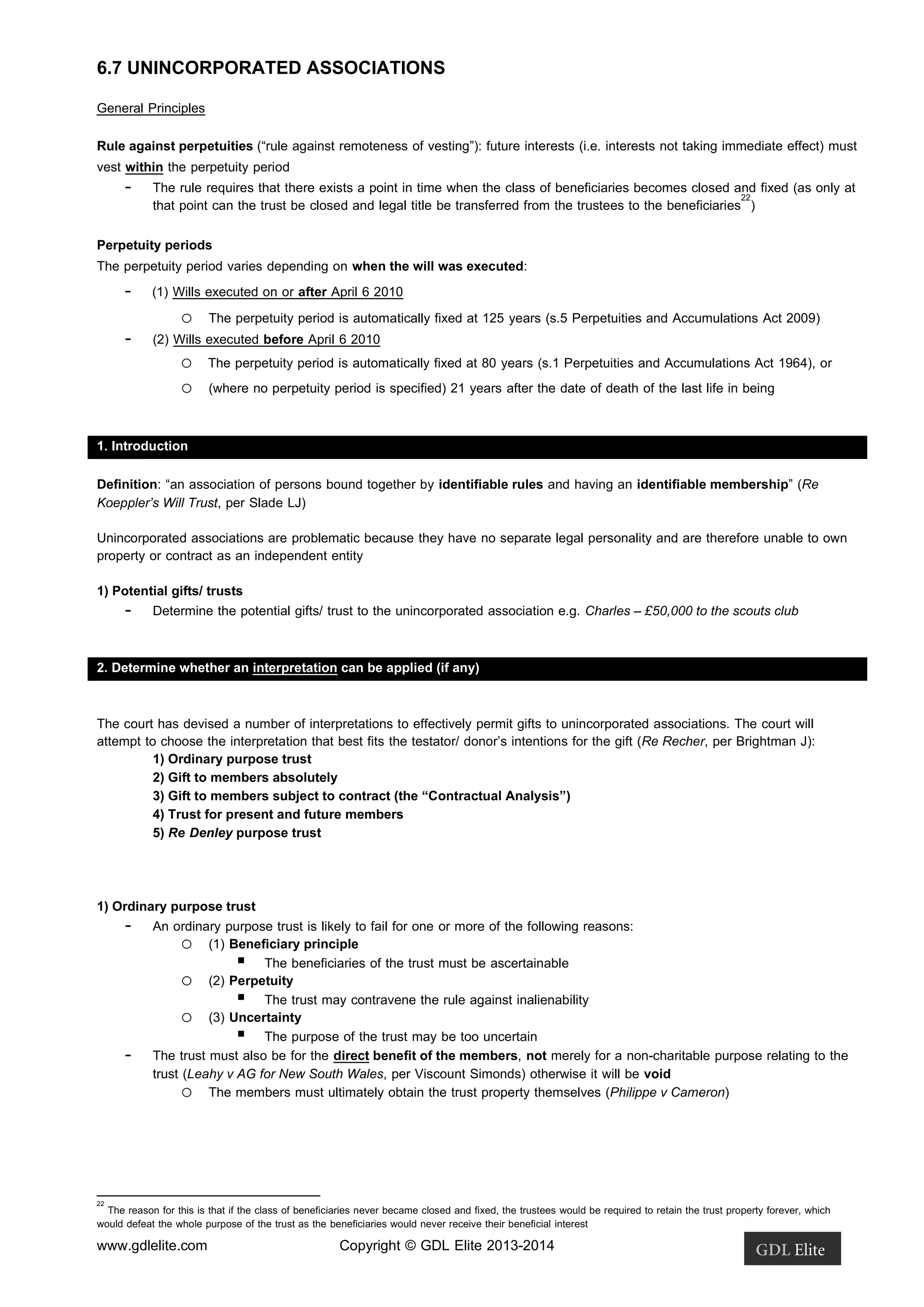 GDL Elite Revision Manual Sample | PDF