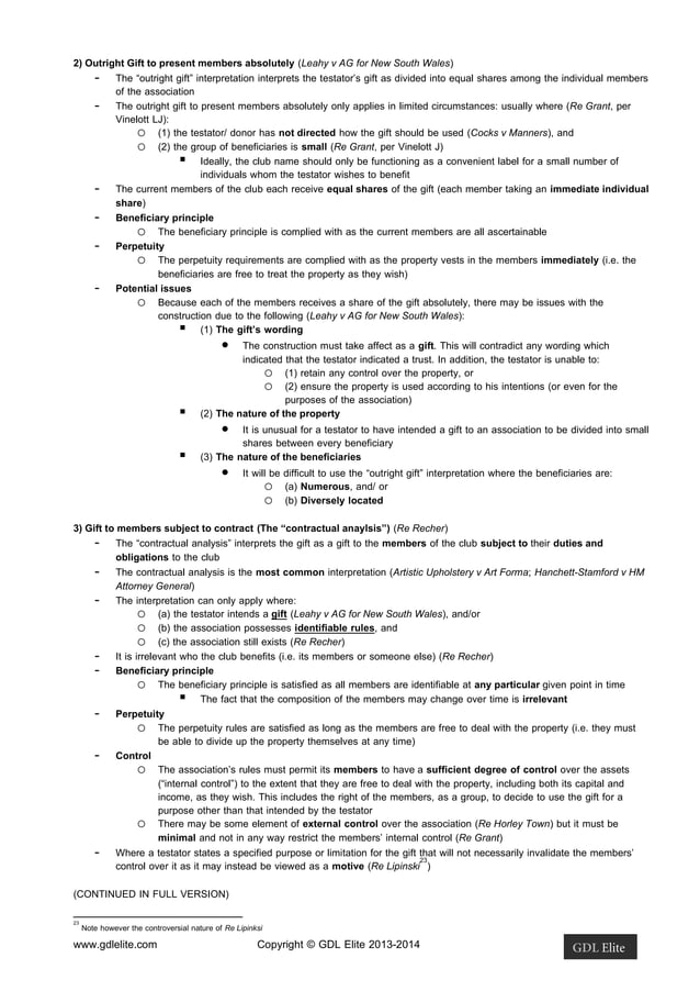 GDL Elite Revision Manual Sample | PDF