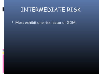 Gestational diabetes mellitus | PPT