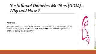 Pathogenesis and Complications of Gestational Diabetes Mellitus | PPT