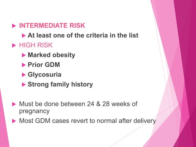 GDM | PPTX | Pregnancy | Reproductive Health