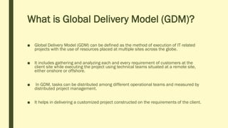 Global Delivery Model:Strategies & Challenges | PDF