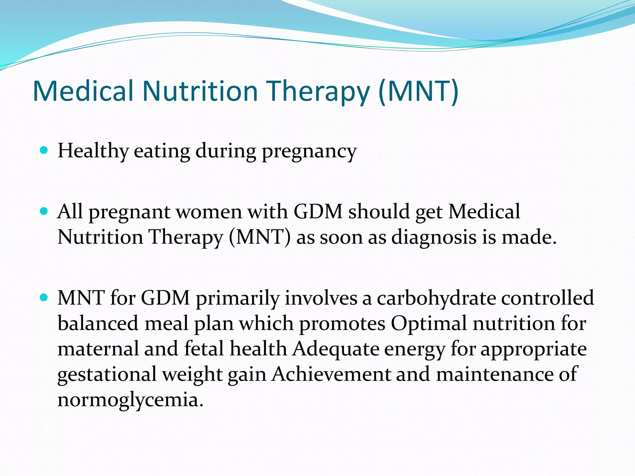 Gestational Diabetes Mellitus | PPTX