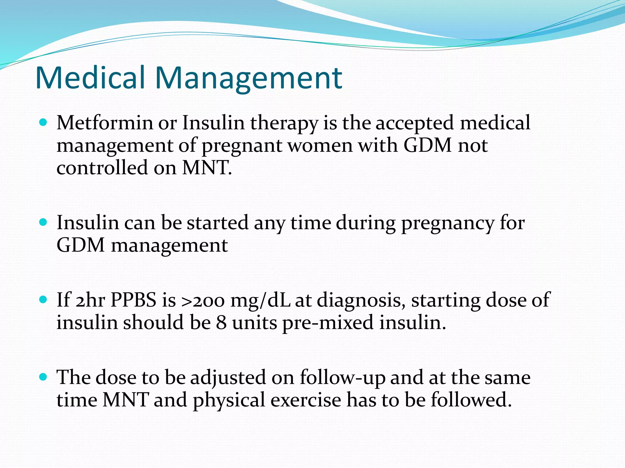 Gestational Diabetes Mellitus | PPTX