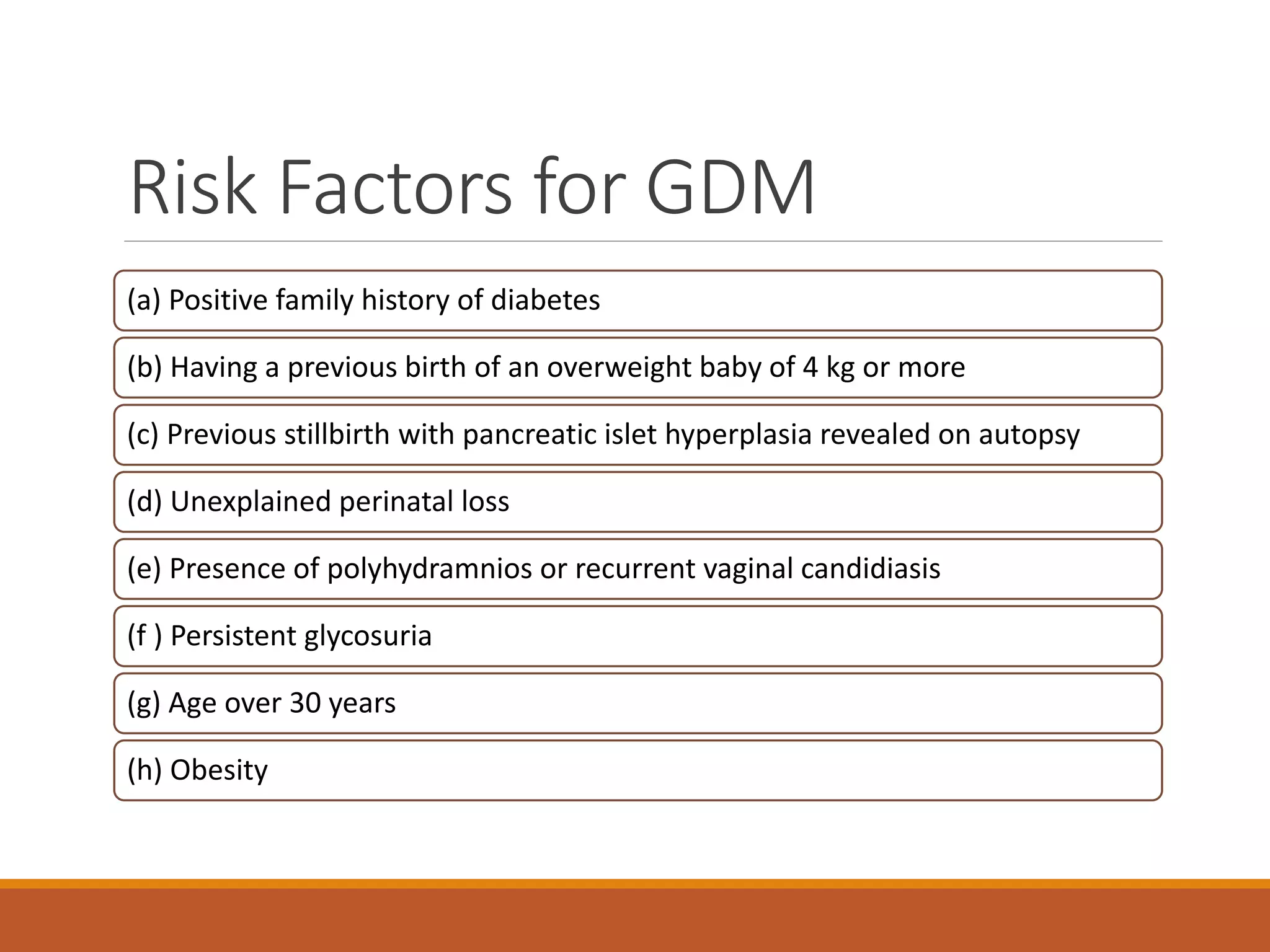 Introduction to Gestational Diabetes Mellitus | PPTX