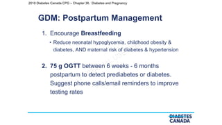 Gestational Diabetes mellitus (GDM) for Students | PPTX