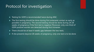 gdm (1).pptx | Pregnancy | Reproductive Health