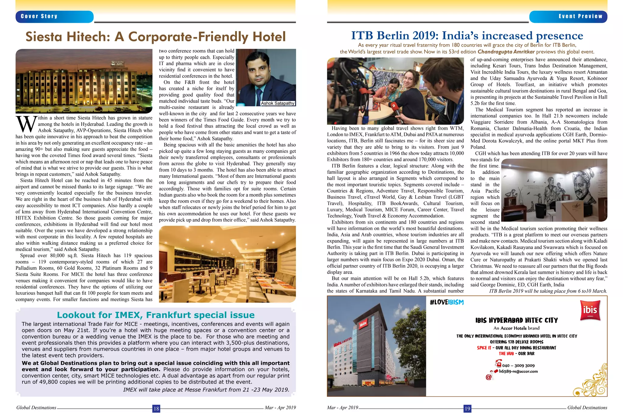Gd march april issue 2019 magazine double spread | PPT