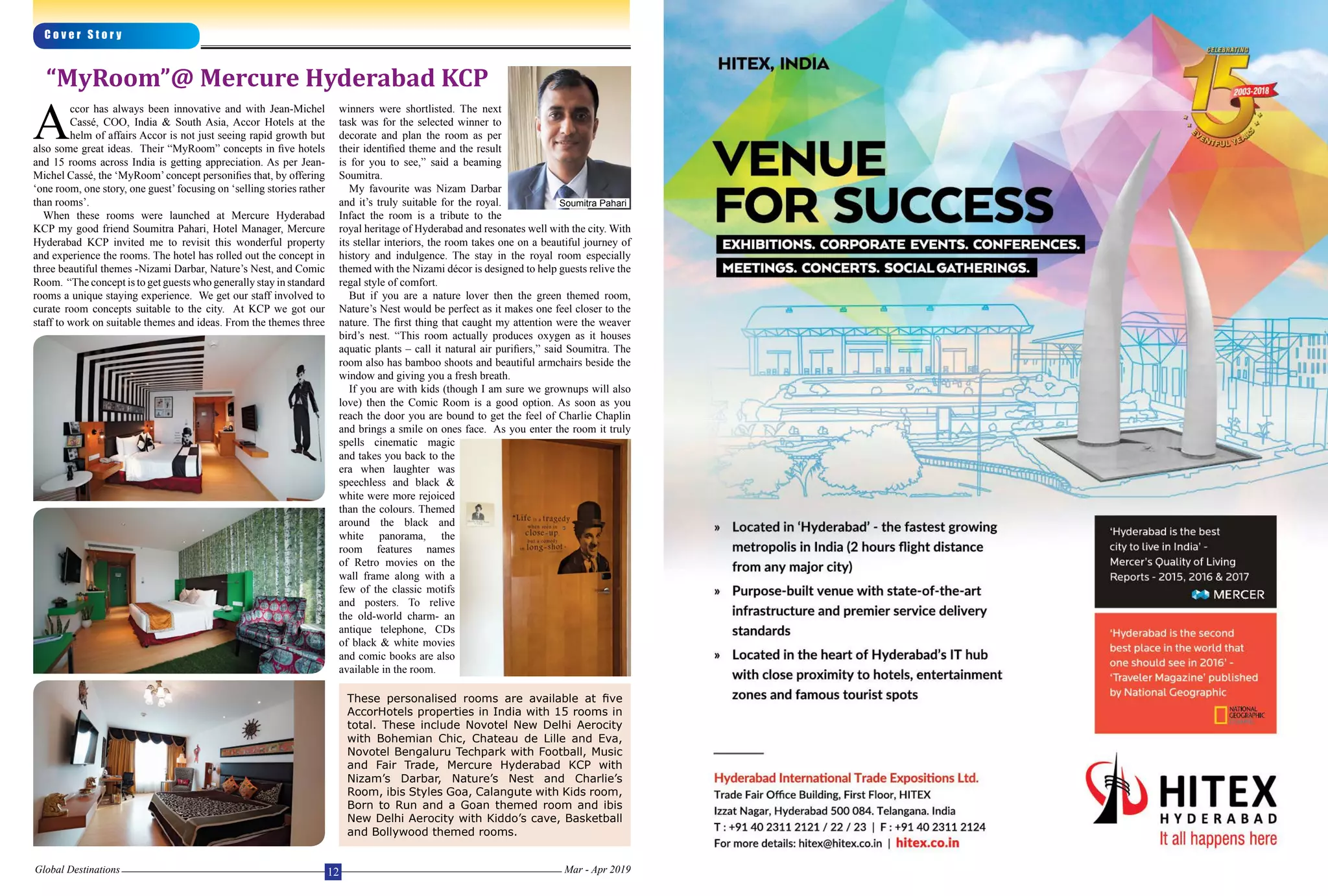 Gd march april issue 2019 magazine double spread | PPT