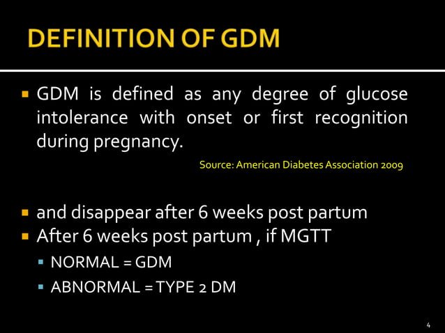 Gdm drnur ho | PPT