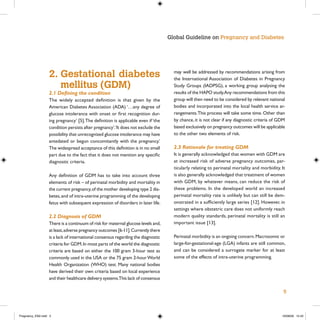 Gdm idf 2009 | PDF | Pregnancy | Reproductive Health
