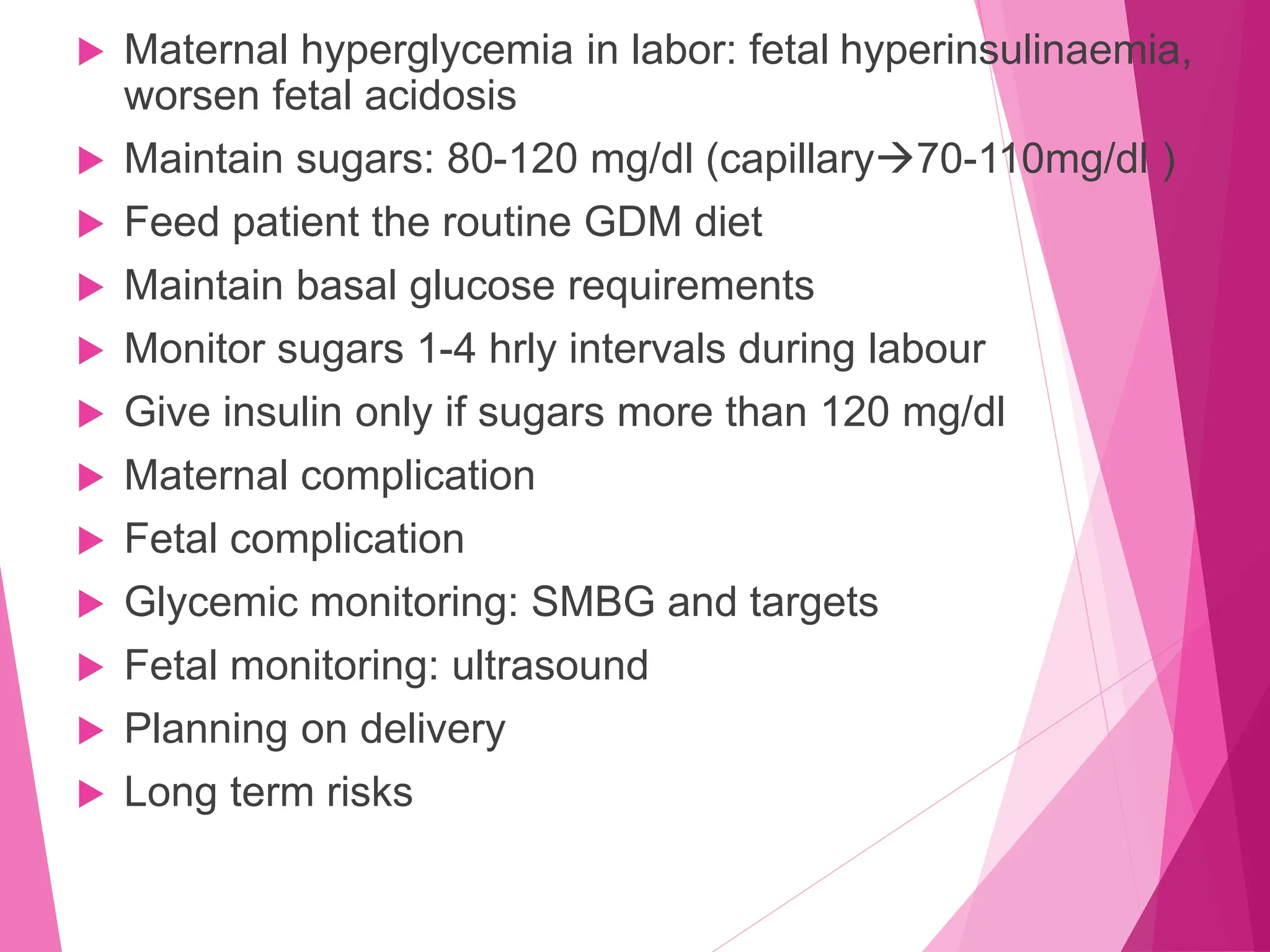 GDM_ gestational diabetes mellitus : gynecology & obstetrics | PPTX